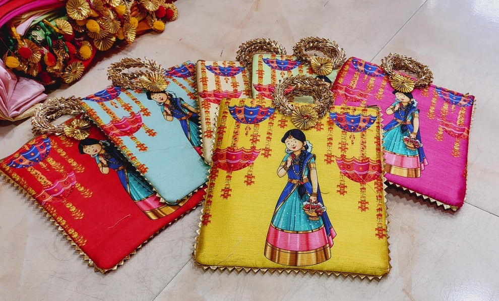 Half saree bag – Swastik Hampers