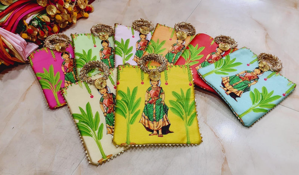 Half saree bag – Swastik Hampers