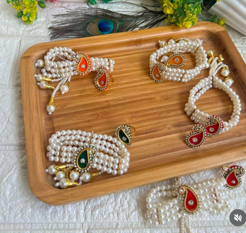 Pasley bracelet and Ring set – Swastik Hampers